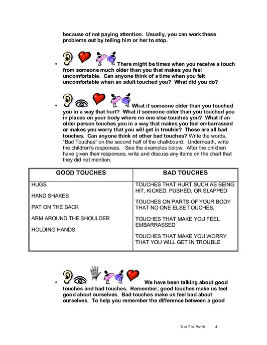 Good Touch vs. Bad Touch | ForChildren